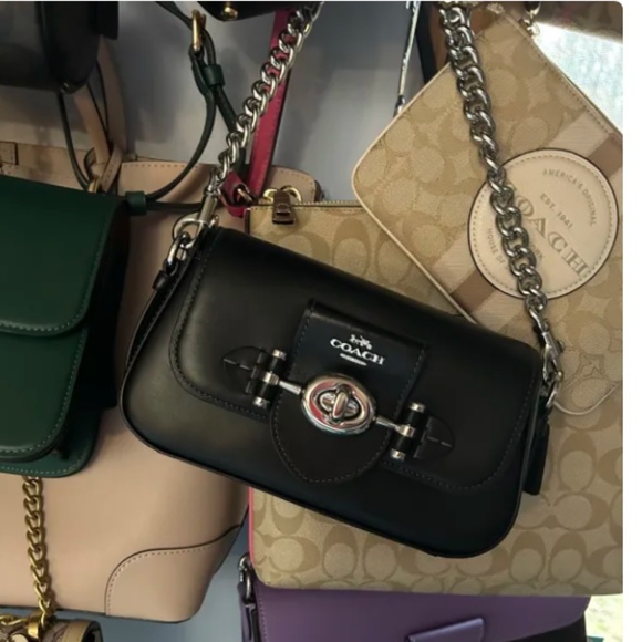 Coach | Bags | New Coach Black Mini Crossbody | Poshmark